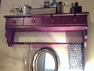 Denim and Daisies : Repurposed quilt rack